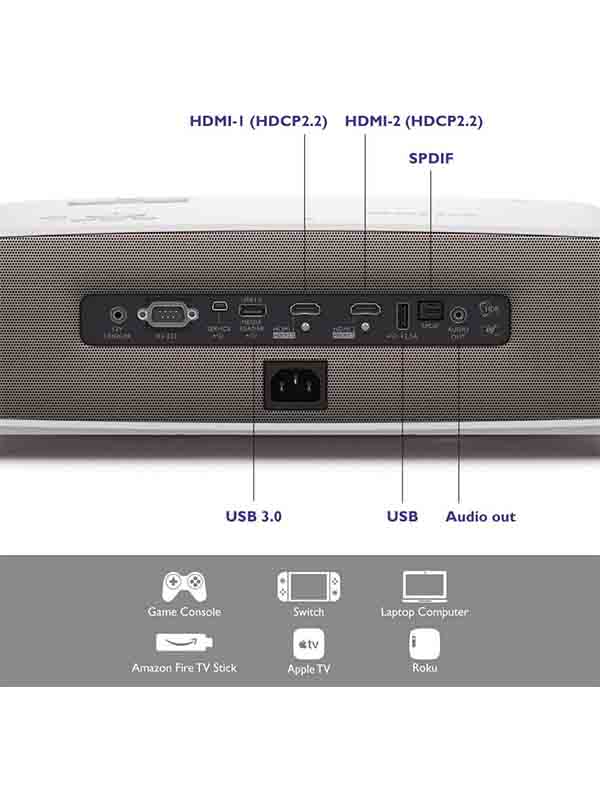 Benq W2700i True 4K Home Theater Projector | 4K Projector Benq
